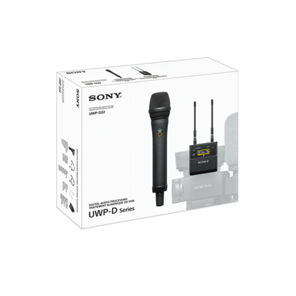 میکروفون Sony UWP-D22/ میکروفون یقه ای بی سیم Sony UWP-D22 / قیمت و مشخصات